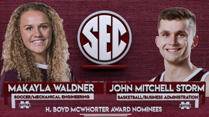 Storm and Waldner nominated for McWhorter award - Southeastern Conference