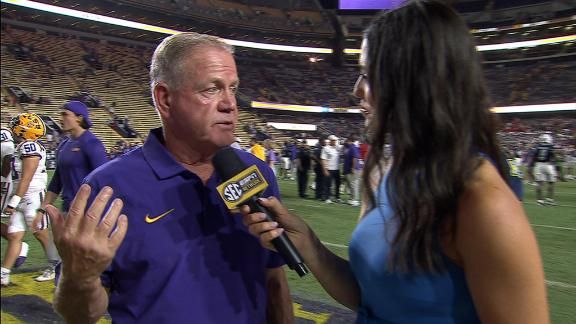 Kelly praises Durham and LSU's effort over South Alabama - Southeastern ...
