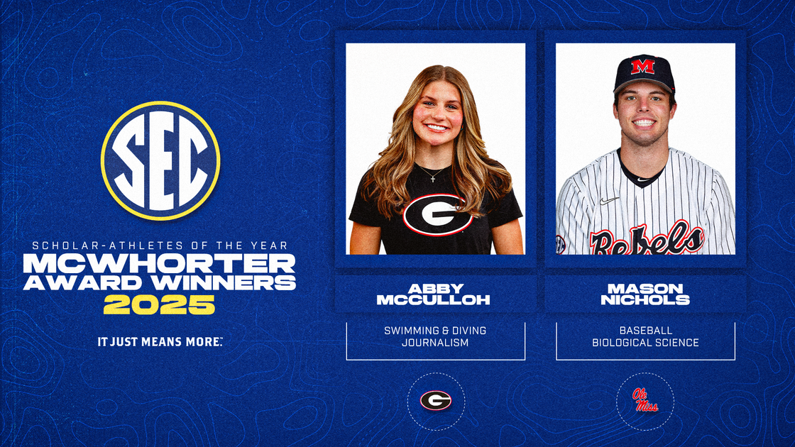 Ole Miss’ Nichols, Georgia’s McCulloh named 2025 H. Boyd McWhorter ...