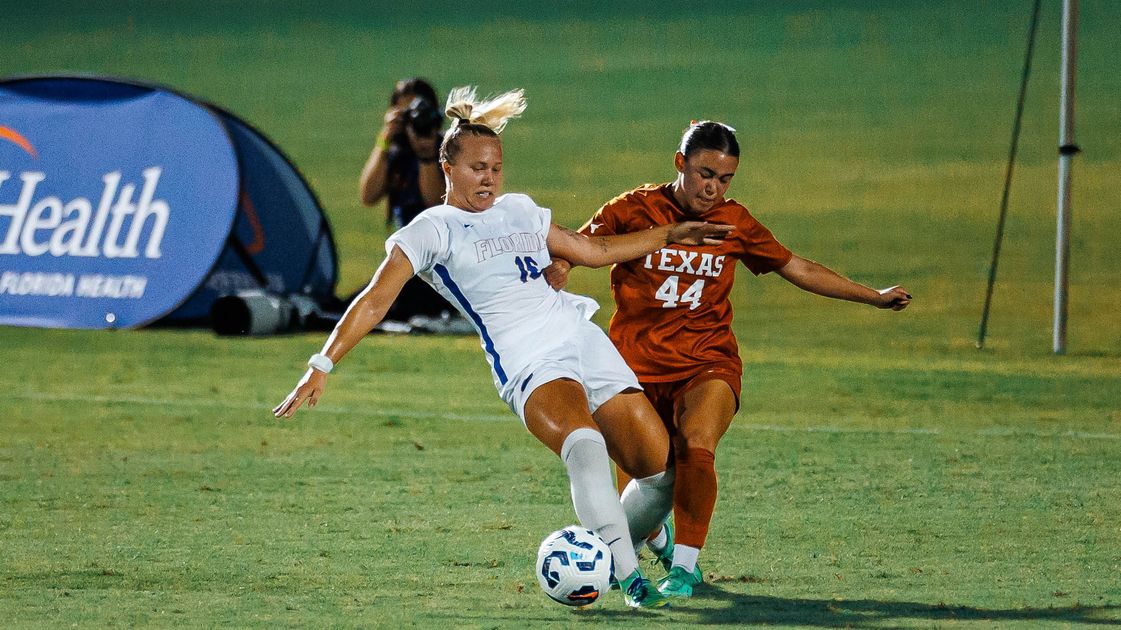 Florida's Donovan scores twice to take down No. 22 Texas - Southeastern ...