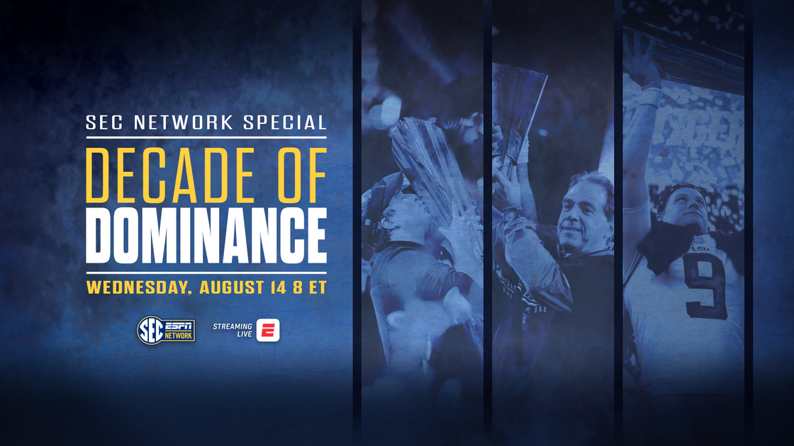 SEC Network special 'Decade of Dominance' debuts tonight - Southeastern ...