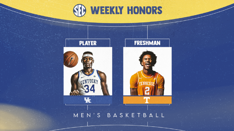 Men's Basketball Players of the Week: Jan. 23 - Southeastern Conference