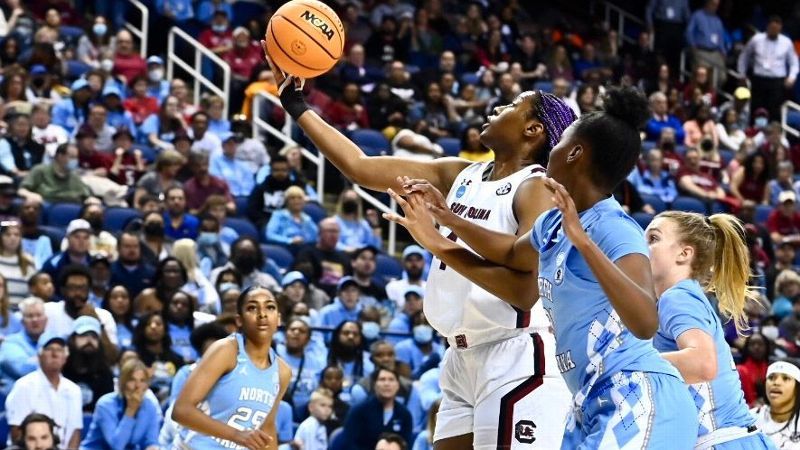 South Carolina defeats UNC to advance to Elite Eight - Southeastern ...