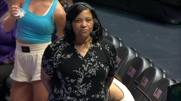 LSU's Tonya Johnson credits her team's focus and ability to fight ...
