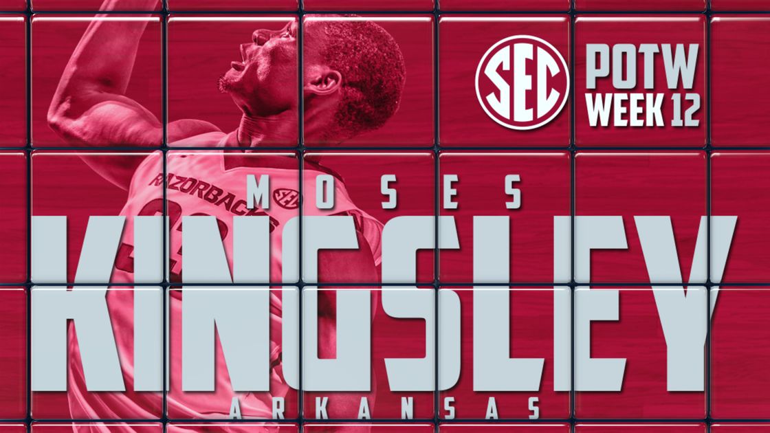 Kingsley, Allen are SEC Players of the Week - Southeastern Conference