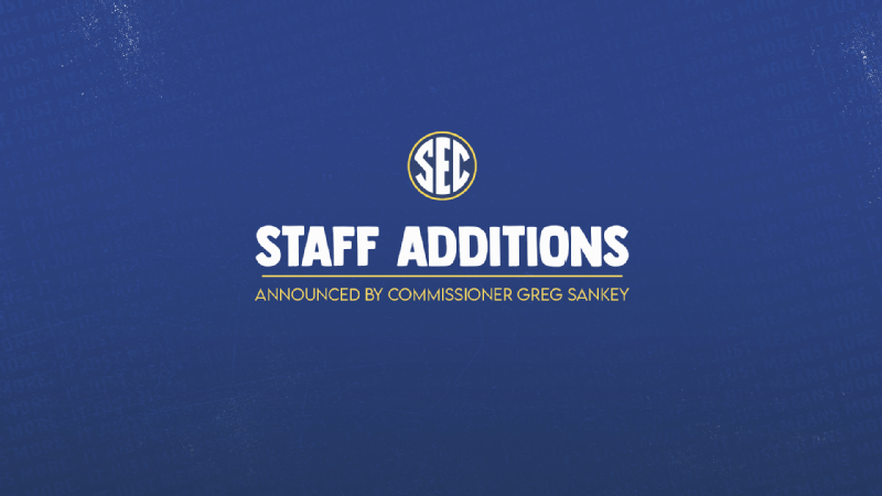 SEC announces staff additions - Southeastern Conference