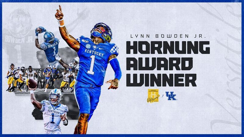 Kentucky's Bowden wins Hornung Award - Southeastern Conference