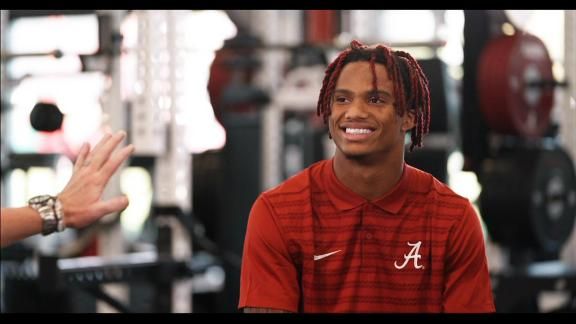 Bama's Williams shares the 'why' for his content, nails and confidence ...
