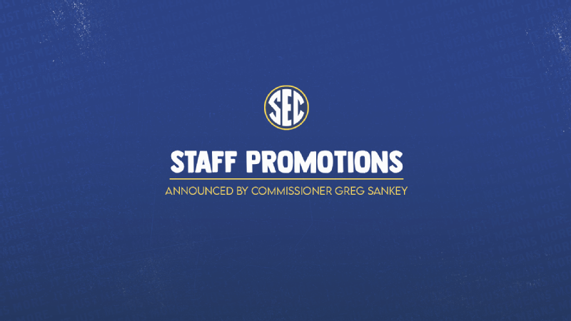 SEC Announces Staff Promotions - Southeastern Conference
