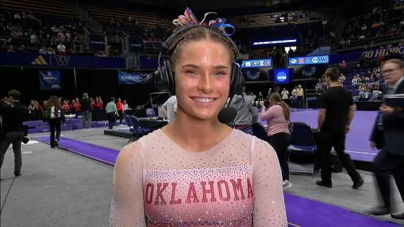 OU's Bowers shares secret behind her Perfect 10 trio - Southeastern ...