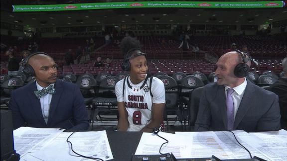 Joyce Edwards recaps South Carolina's performance vs. Bowling Green ...