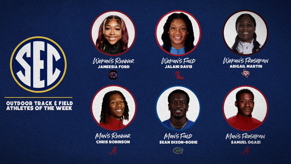 Outdoor Track & Field Athletes of the Week: Week 3 - Southeastern ...