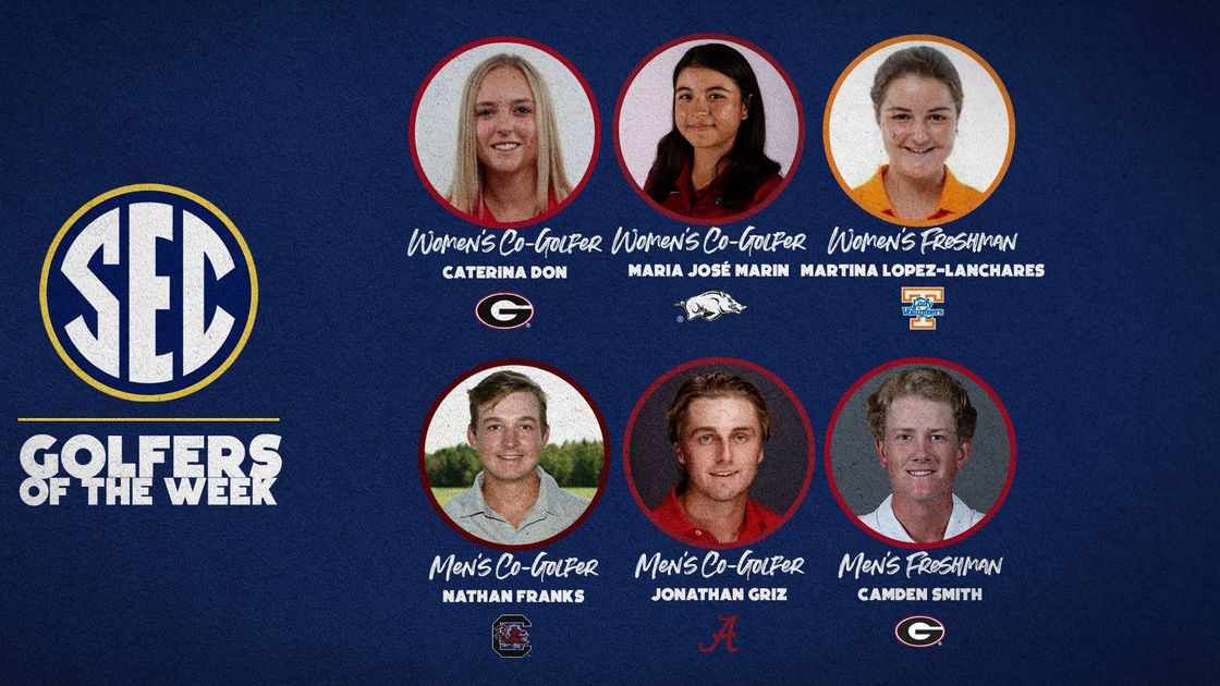 SEC Golf Weekly Honors: March 20 - Southeastern Conference