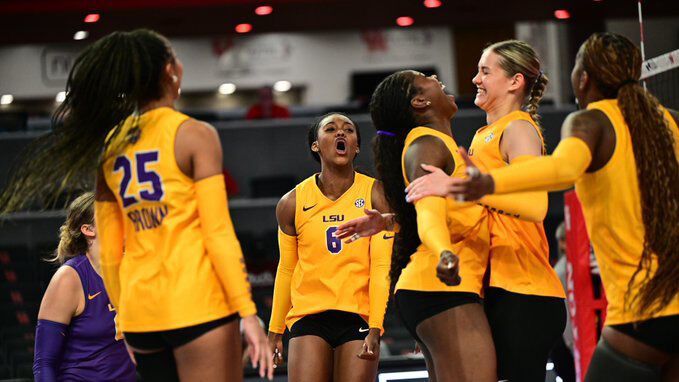 LSU sweeps Omaha to open the Flo Hyman Classic - Southeastern Conference