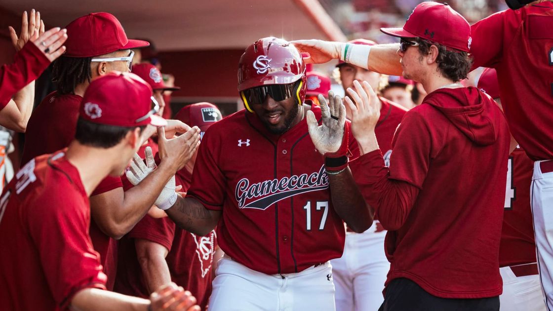 Gamecocks blow past No. 12 Sooners to even series - Southeastern Conference
