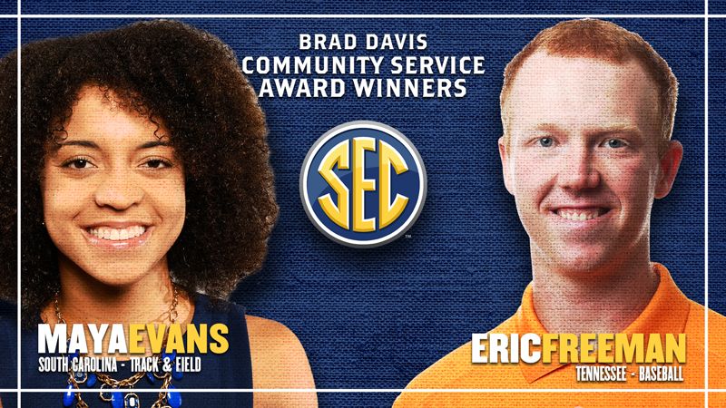 Evans, Freeman named Community Service Award winners - Southeastern ...