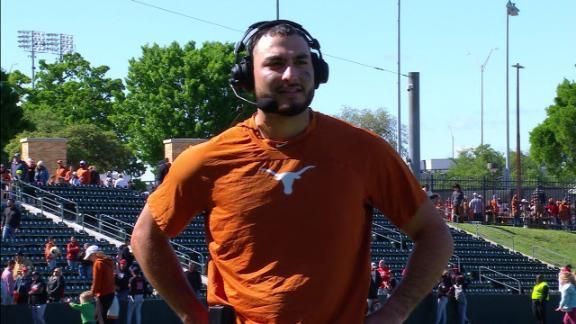 Texas' Galvan breaks down his monster walk-off homer - Southeastern ...