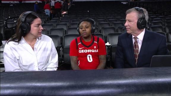 Trinity Turner speaks on Georgia's performance vs. Jacksonville State ...