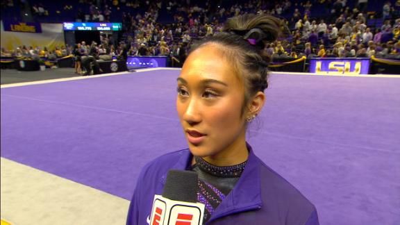 LSU's Kailin Chio reflects on impressive performance against Kentucky ...