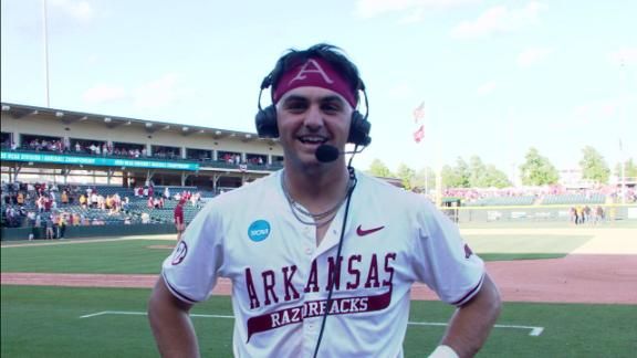 Arkansas' Ryder Helfrick highlights Zach Root's performance ...