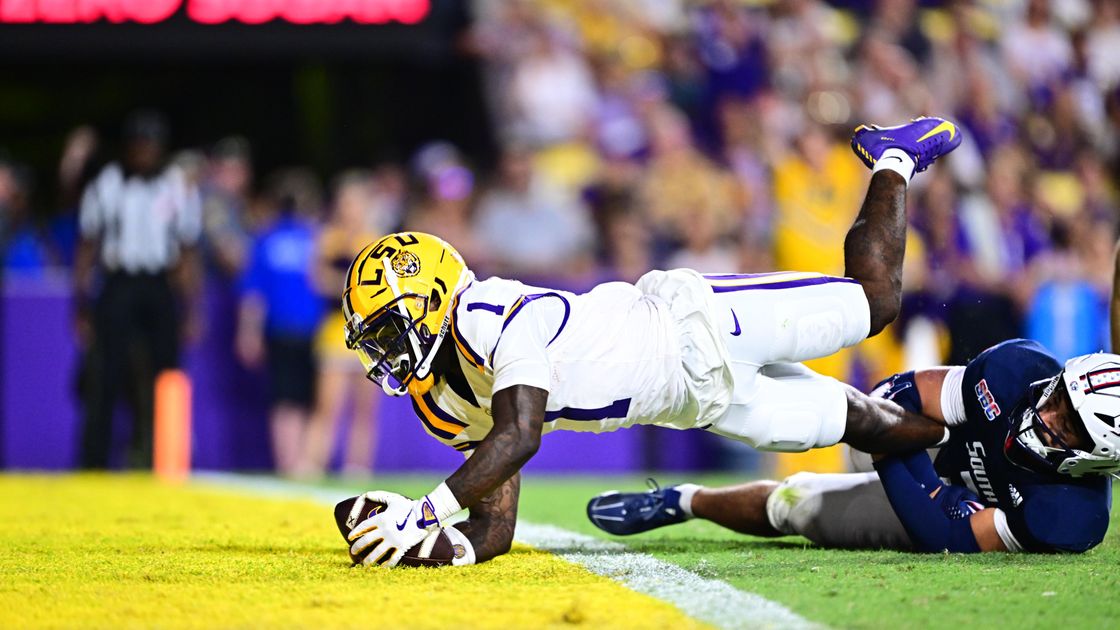 No. 14 LSU puts up monster numbers in win over South Alabama ...