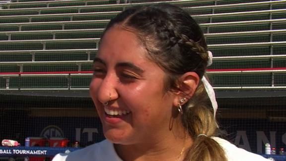 Brianna Lopez breaks down her off-speed pitches as Ole Miss advances ...