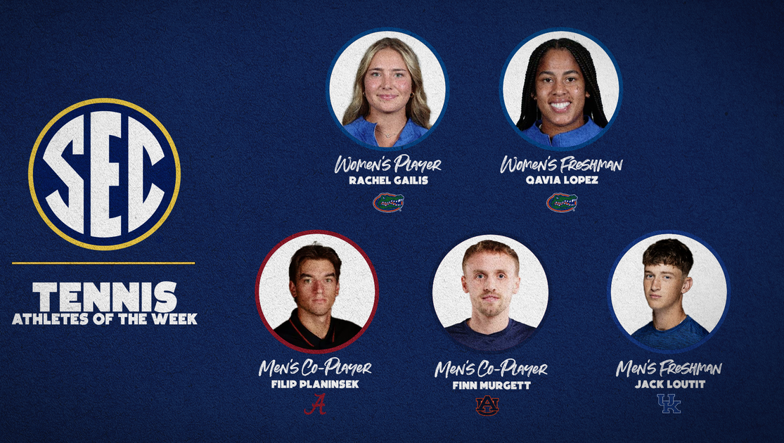 SEC Tennis Weekly Honors: April 15 - Southeastern Conference