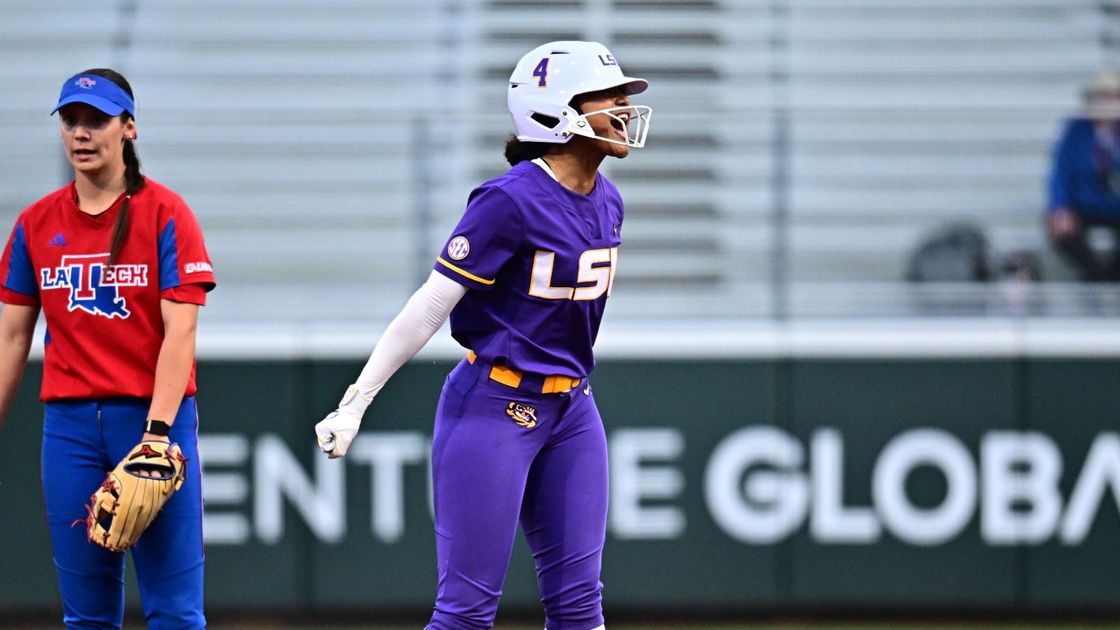 Beth Torina gets 600th win at No. 20 LSU in run rule over Louisiana ...