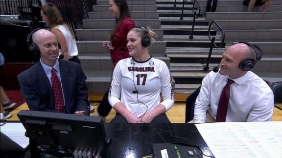 Emily Beeker explains Gamecocks' resilience vs. North Carolina ...