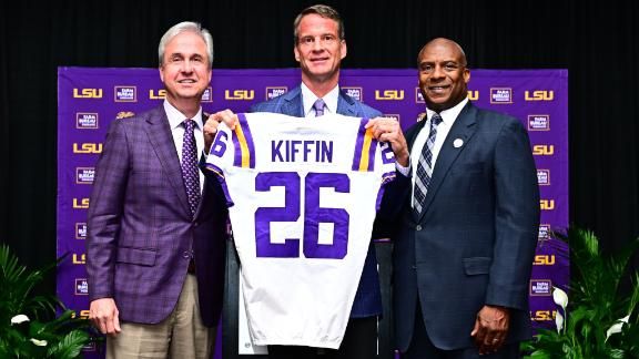 Cubelic and Harper describe LSU's new head coach Kiffin in one phrase ...