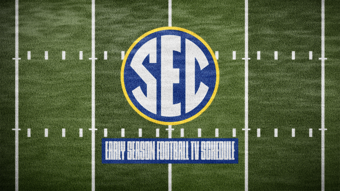 Full early season SEC Football television schedule announced ...