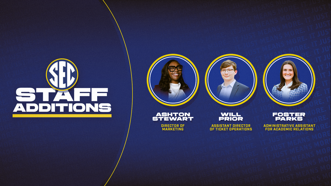 SEC announces new staff members - Southeastern Conference