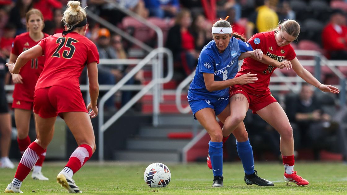 Kentucky falls in PKs at Louisville after draw in NCAA first round ...