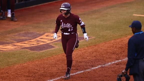 Highlight: Bernardini's career day sends No. 16 MS State past Samford ...